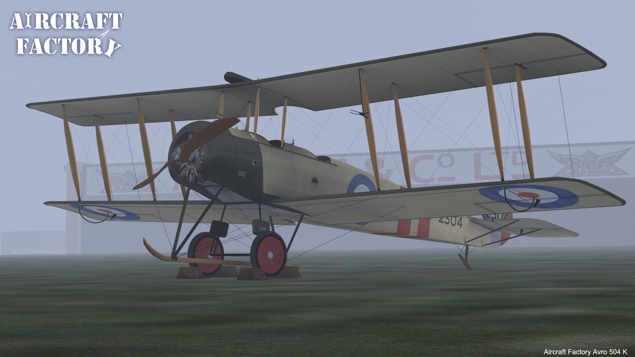 Aircraft Factory: Avro 504 K for FSX by A2A Simulations