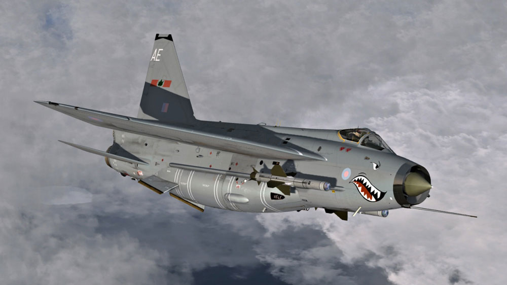 English Electric Lightning F6 for FSX/P3D by Aerosoft