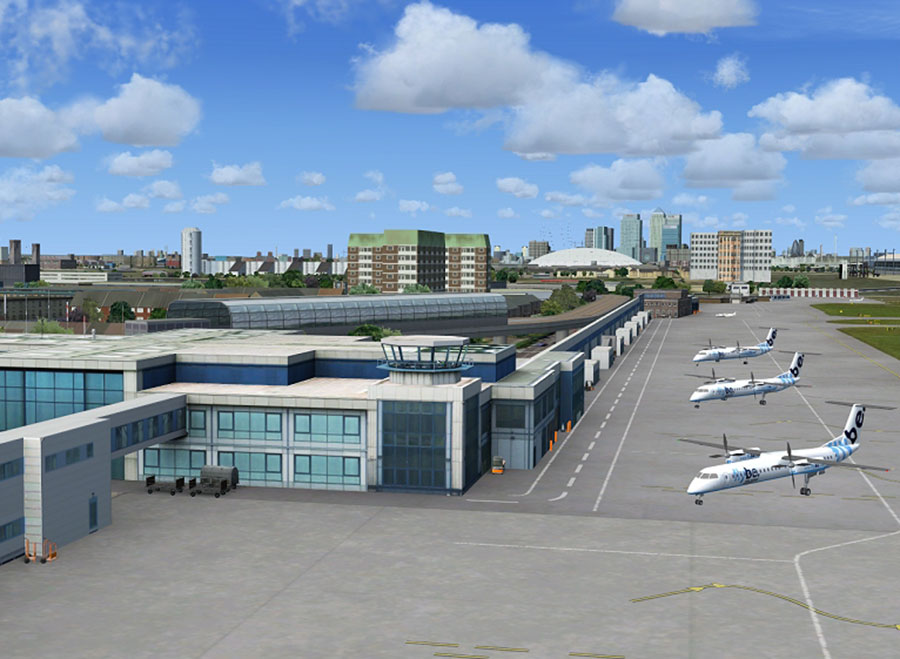 London City Airport X Scenery for FSX by Aerosoft