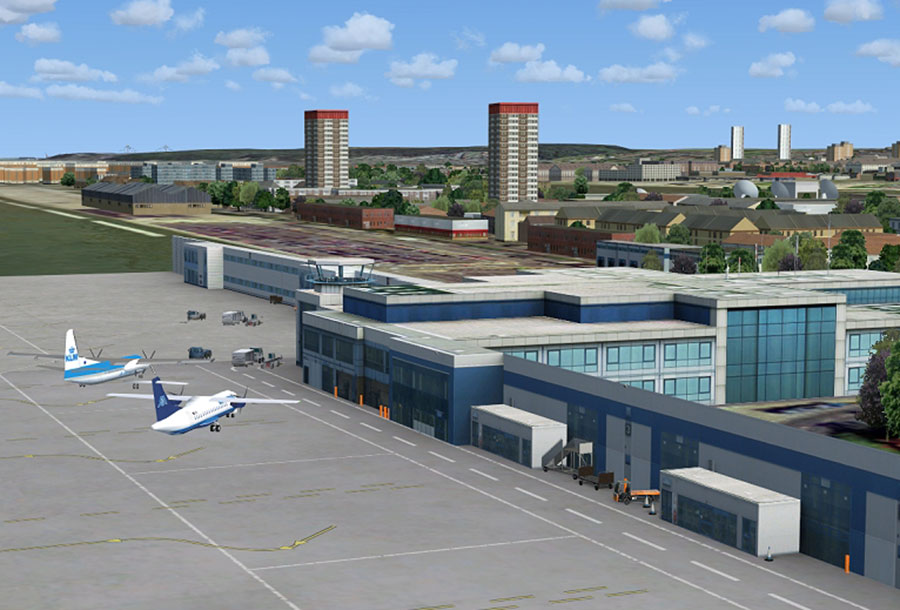 London City Airport X Scenery for FSX by Aerosoft