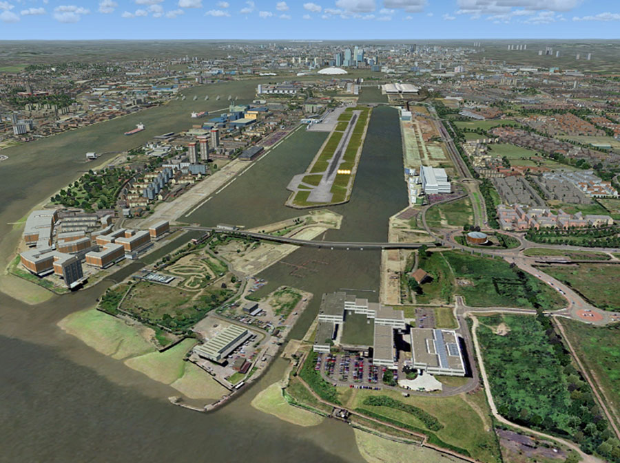 London City Airport X Scenery for FSX by Aerosoft