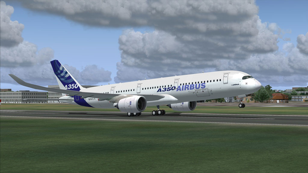 Airbus A350 Family v2 for FS2004 by AFS-Design