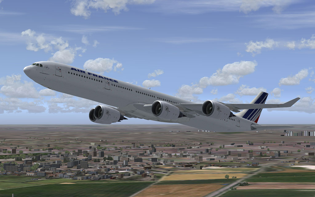 Airbus Collection with Air France Repaints for FSX & FS2004 by AFS-Design