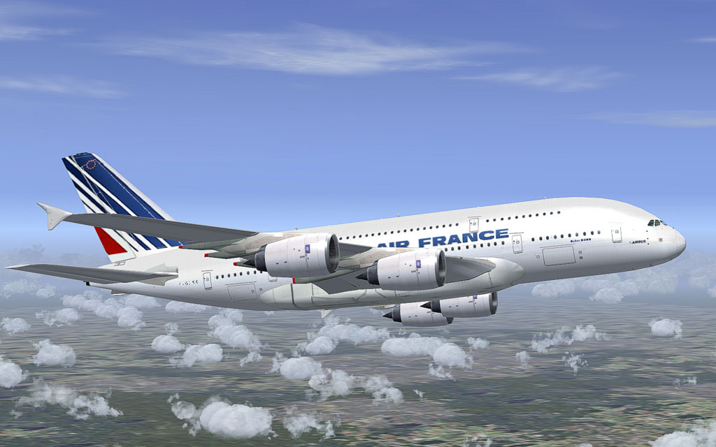 Airbus Collection with Air France Repaints for FSX & FS2004 by AFS-Design