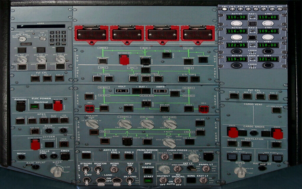 Airbus A380 Family for FS2004 by AFS-Design