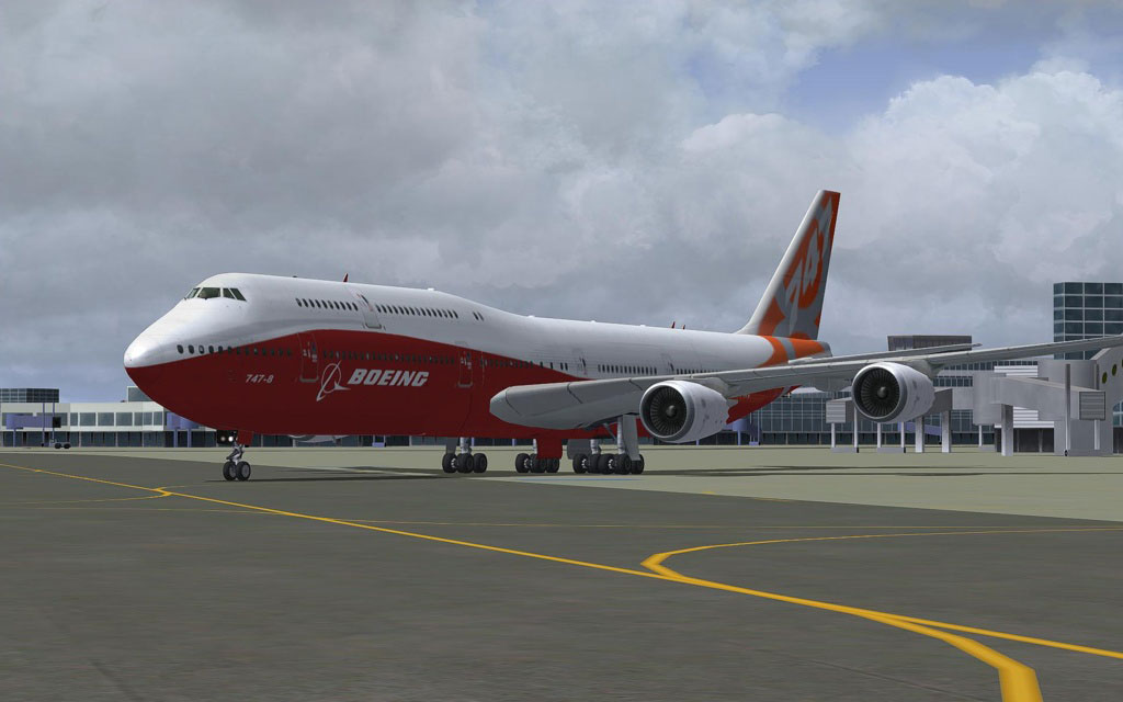 Boeing 747-8 for FSX & FS2004 by AFS-Design