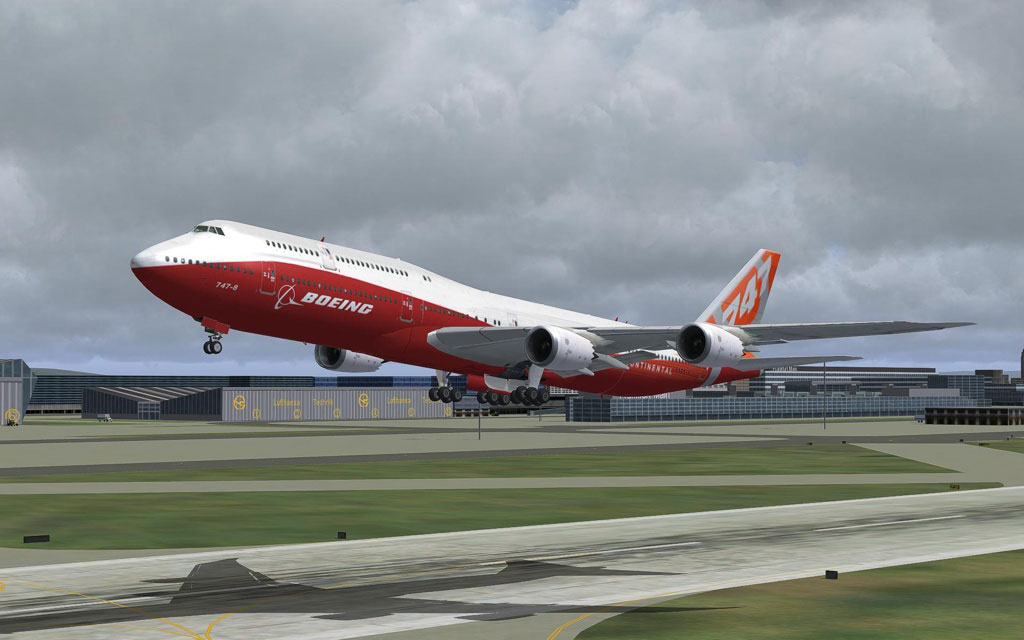 Boeing 747-8 for FSX & FS2004 by AFS-Design