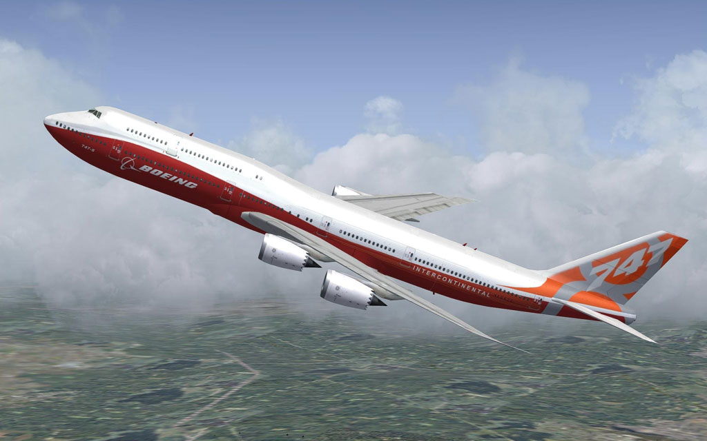 Boeing 747-8 for FSX & FS2004 by AFS-Design