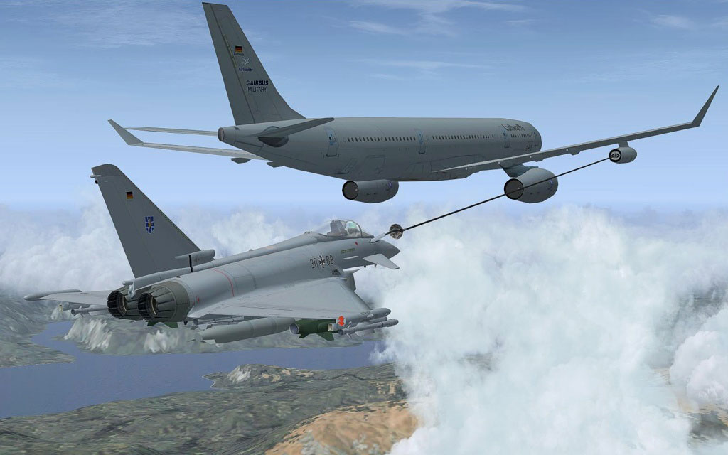 Eurofighter Typhoon Professional 4 for FSX/FS2004 by AFS-Design