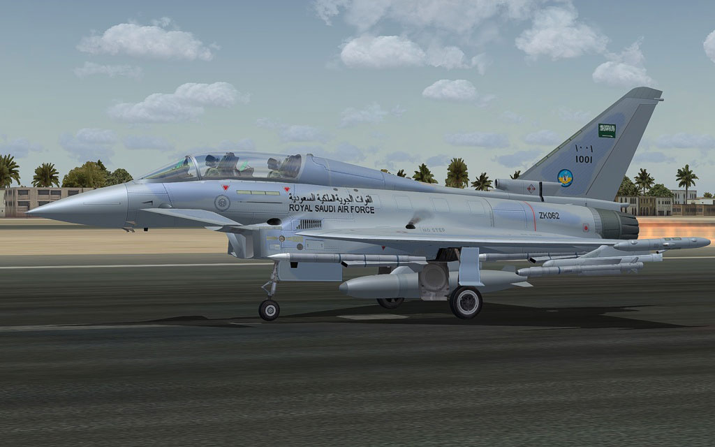 Eurofighter Typhoon Professional 4 for FSX/FS2004 by AFS-Design