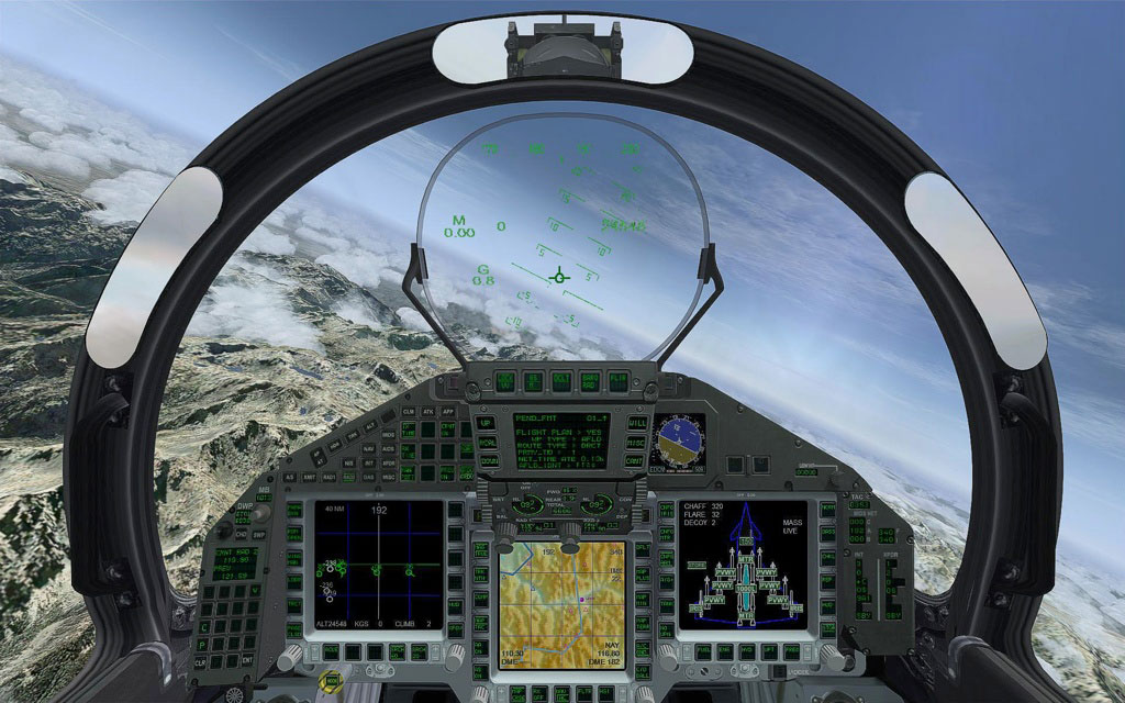 Eurofighter Typhoon Professional 4 for FSX/FS2004 by AFS-Design