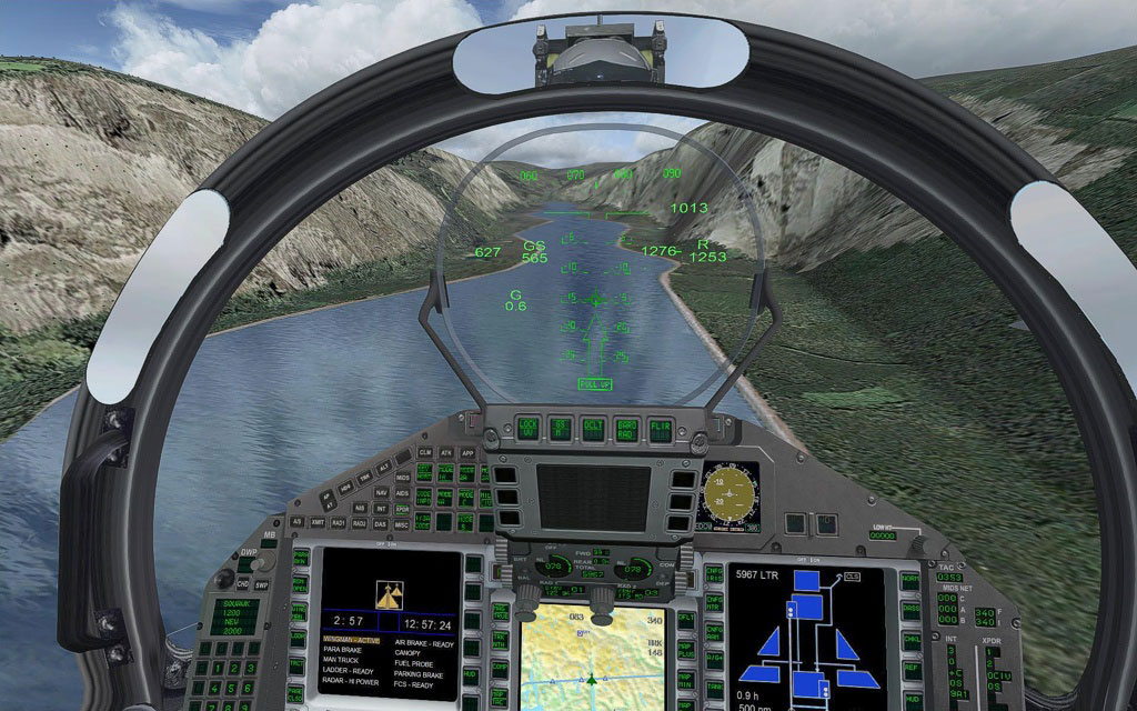Eurofighter Typhoon Professional 4 for FSX/FS2004 by AFS-Design