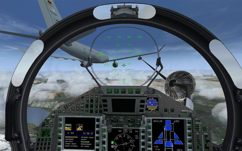 Eurofighter Typhoon Professional 4 for FSX/FS2004 by AFS-Design