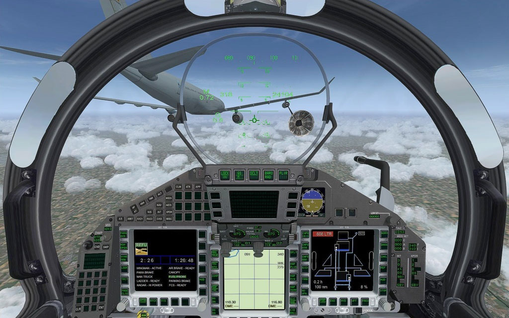 Eurofighter Typhoon Professional 4 for FSX/FS2004 by AFS-Design