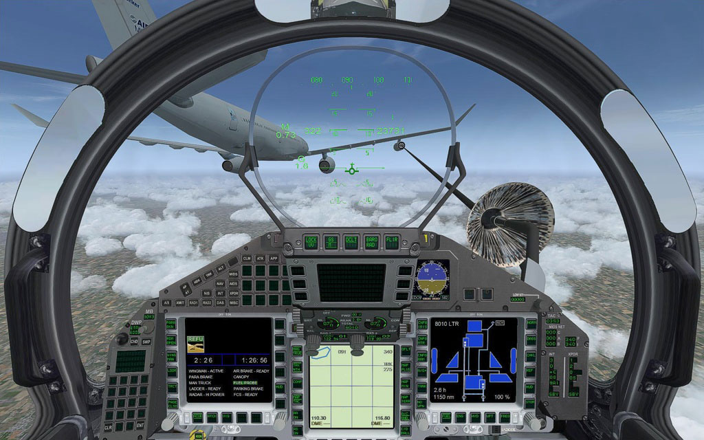 Eurofighter Typhoon Professional 4 for FSX/FS2004 by AFS-Design