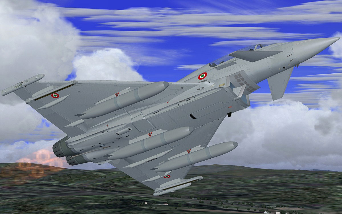 Eurofighter Typhoon Professional for FSX by AFS-Design