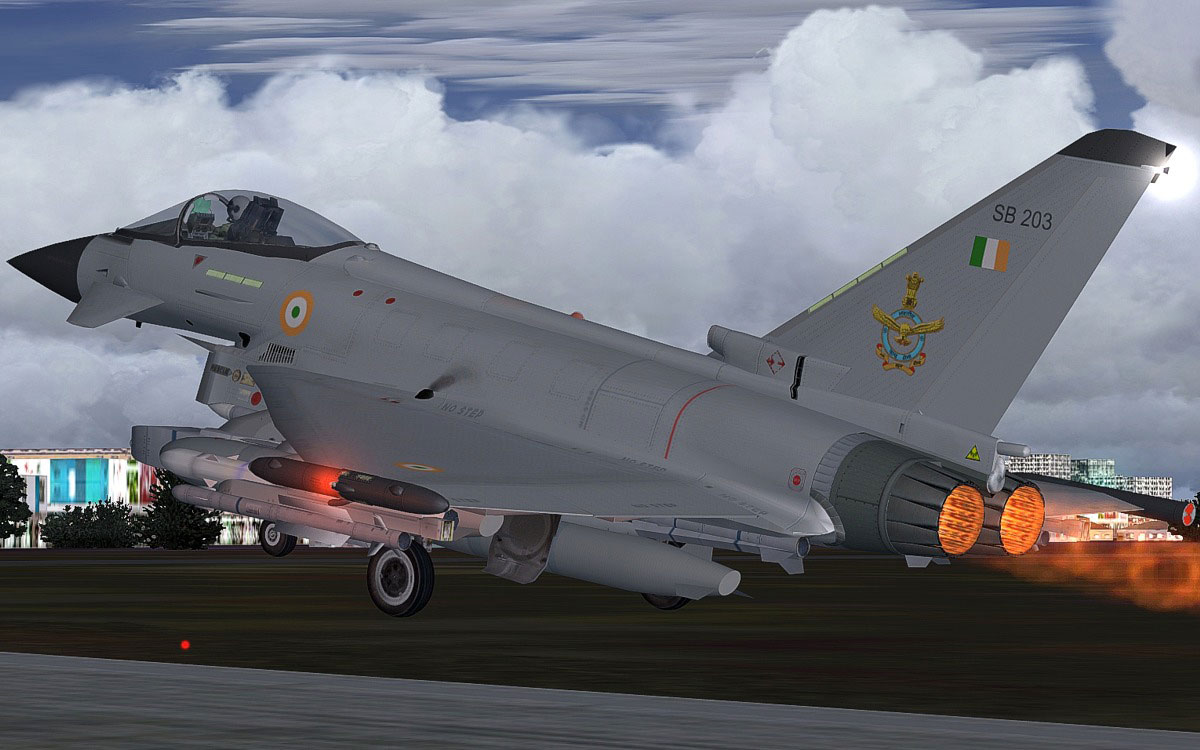 Eurofighter Typhoon Professional for FSX by AFS-Design