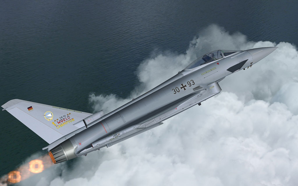 Eurofighter Typhoon Special Repaints for FSX/FS2004 by AFS-Design