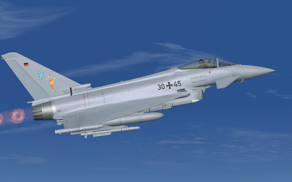 Eurofighter Typhoon Special Repaints for FSX/FS2004 by AFS-Design