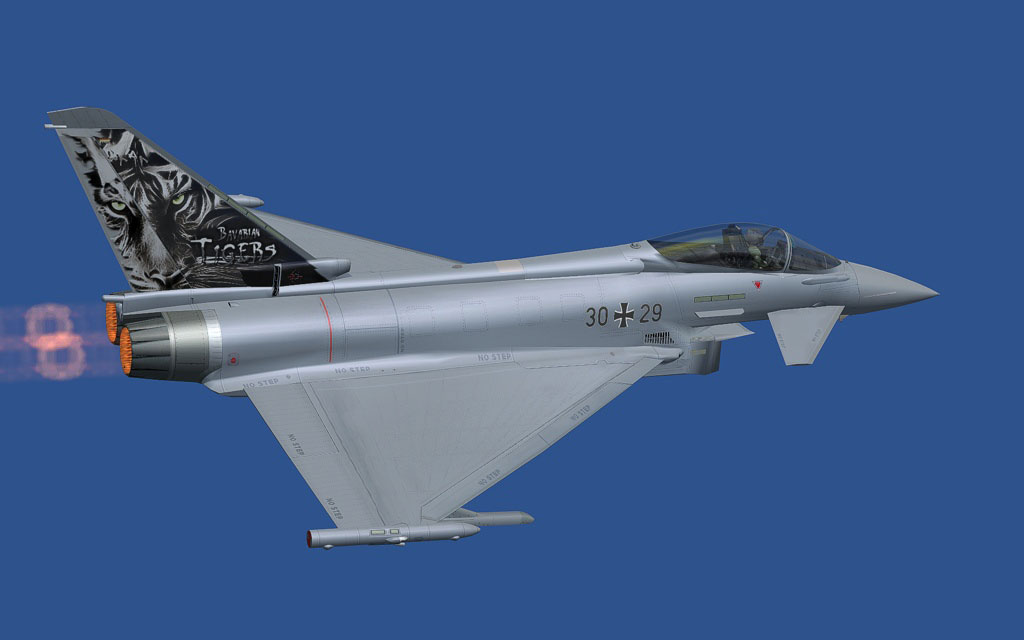 Eurofighter Typhoon Special Repaints for FSX/FS2004 by AFS-Design