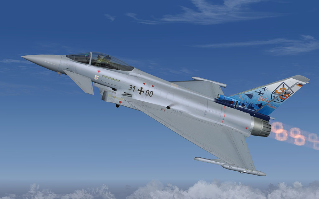 Eurofighter Typhoon Special Repaints for FSX/FS2004 by AFS-Design