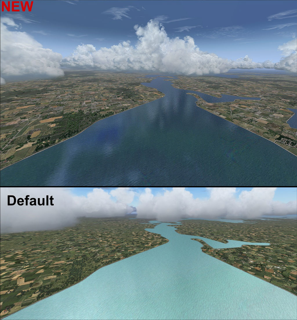 Water & Clouds 2 Scenery Enhancement for FSX/FS2004 by AFS-Design