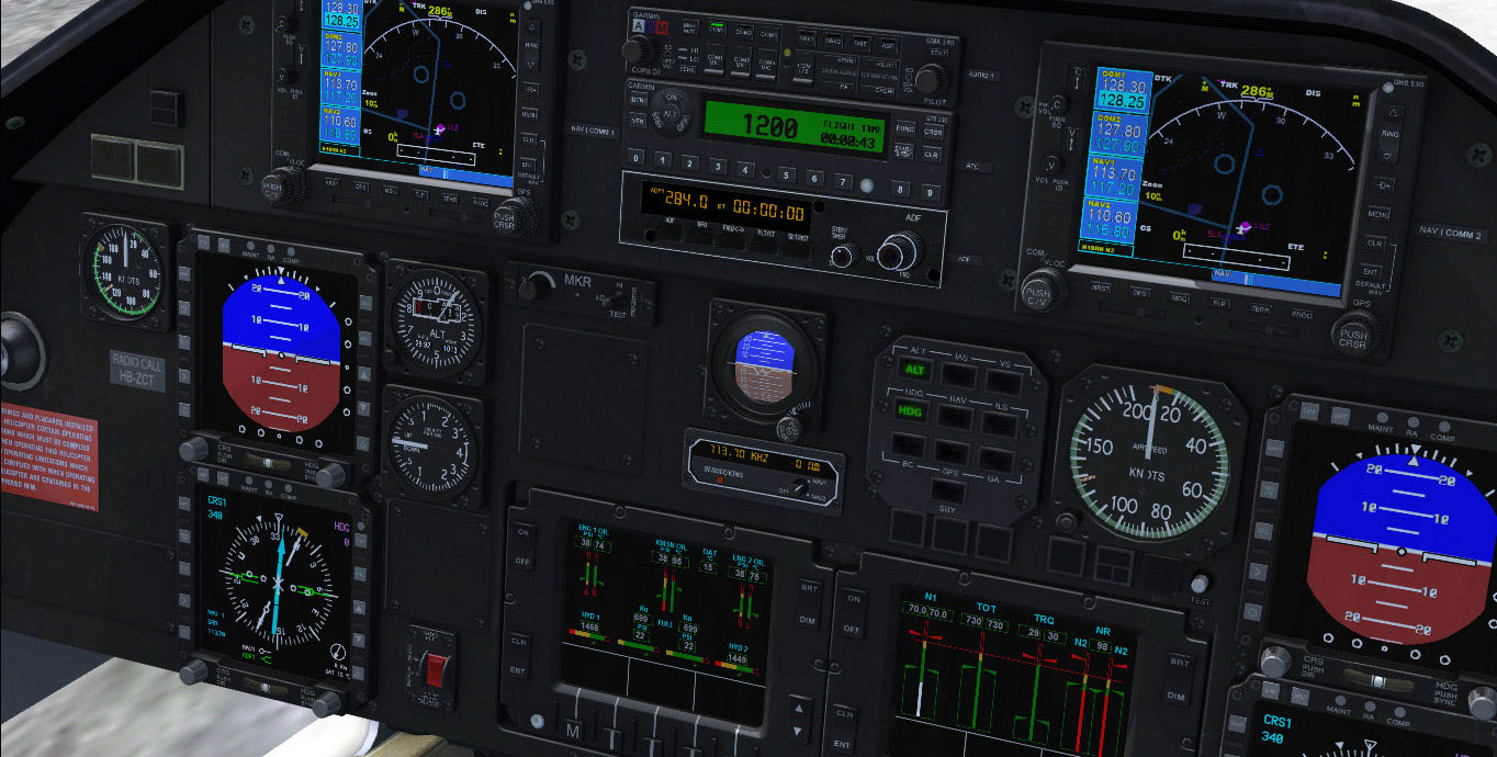 AgustaWestland AW109 for FSX/P3D by Nemeth Designs