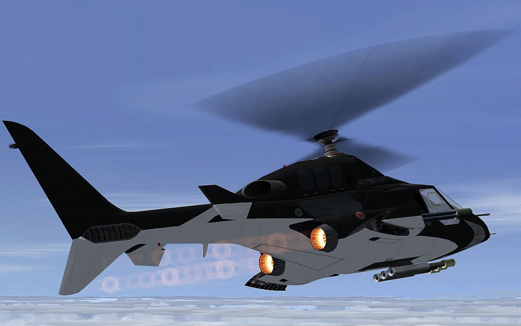 Airwolf for FS2004 by AFS-Design