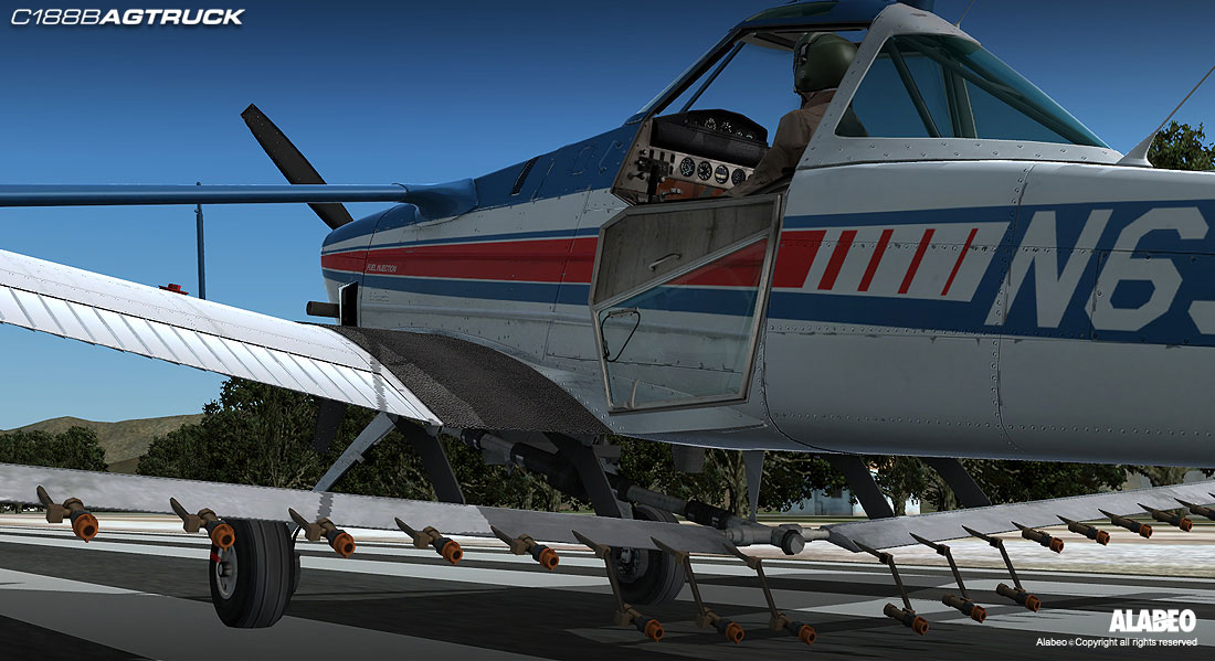 C188B AGTruck (Crop Duster) for FSX/Prepar3D by Alabeo