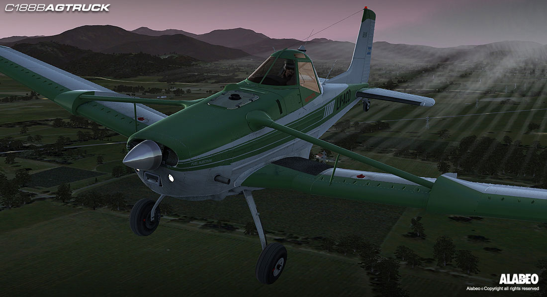 C188B AGTruck (Crop Duster) for FSX/Prepar3D by Alabeo
