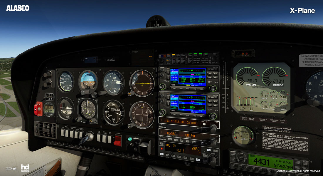 Diamond DA40 for X-Plane by Alabeo