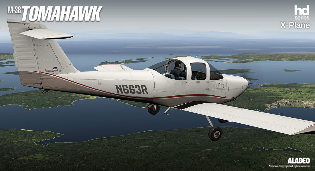Piper PA-38 Tomahawk II for X-Plane by Alabeo
