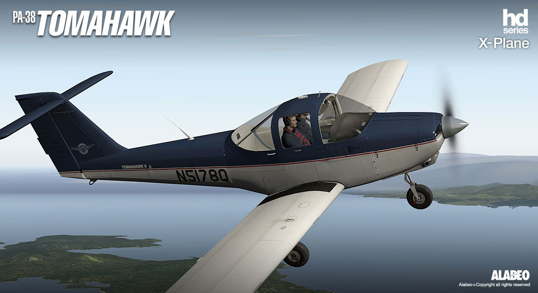 Piper PA-38 Tomahawk II for X-Plane by Alabeo