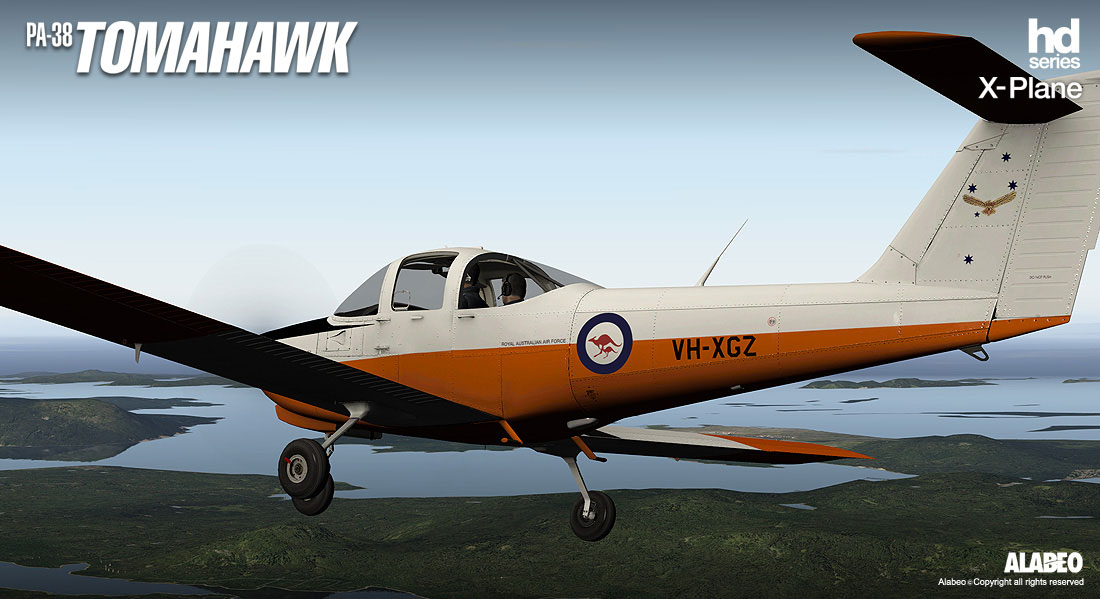 Piper PA-38 Tomahawk II for X-Plane by Alabeo