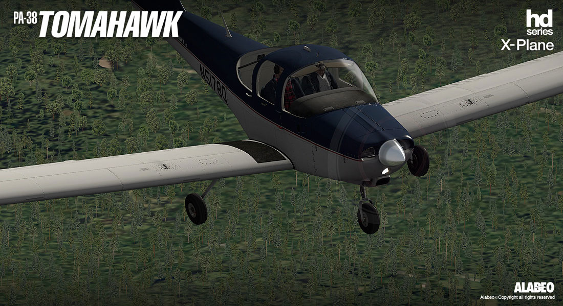 Piper PA-38 Tomahawk II for X-Plane by Alabeo
