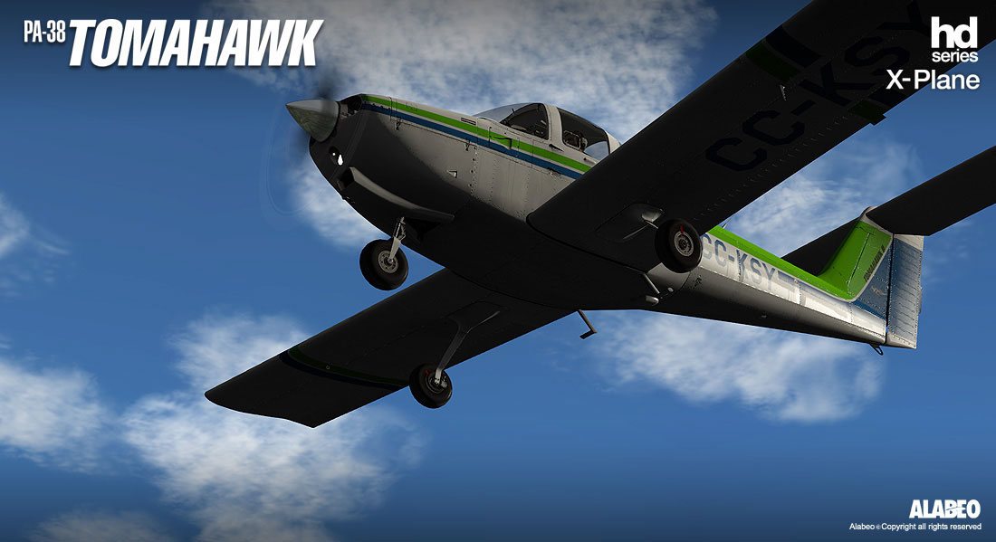 Piper PA-38 Tomahawk II for X-Plane by Alabeo