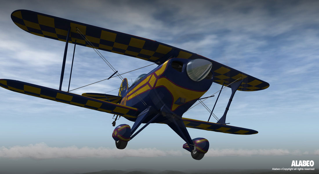 Pitts S2S for X-Plane by Alabeo