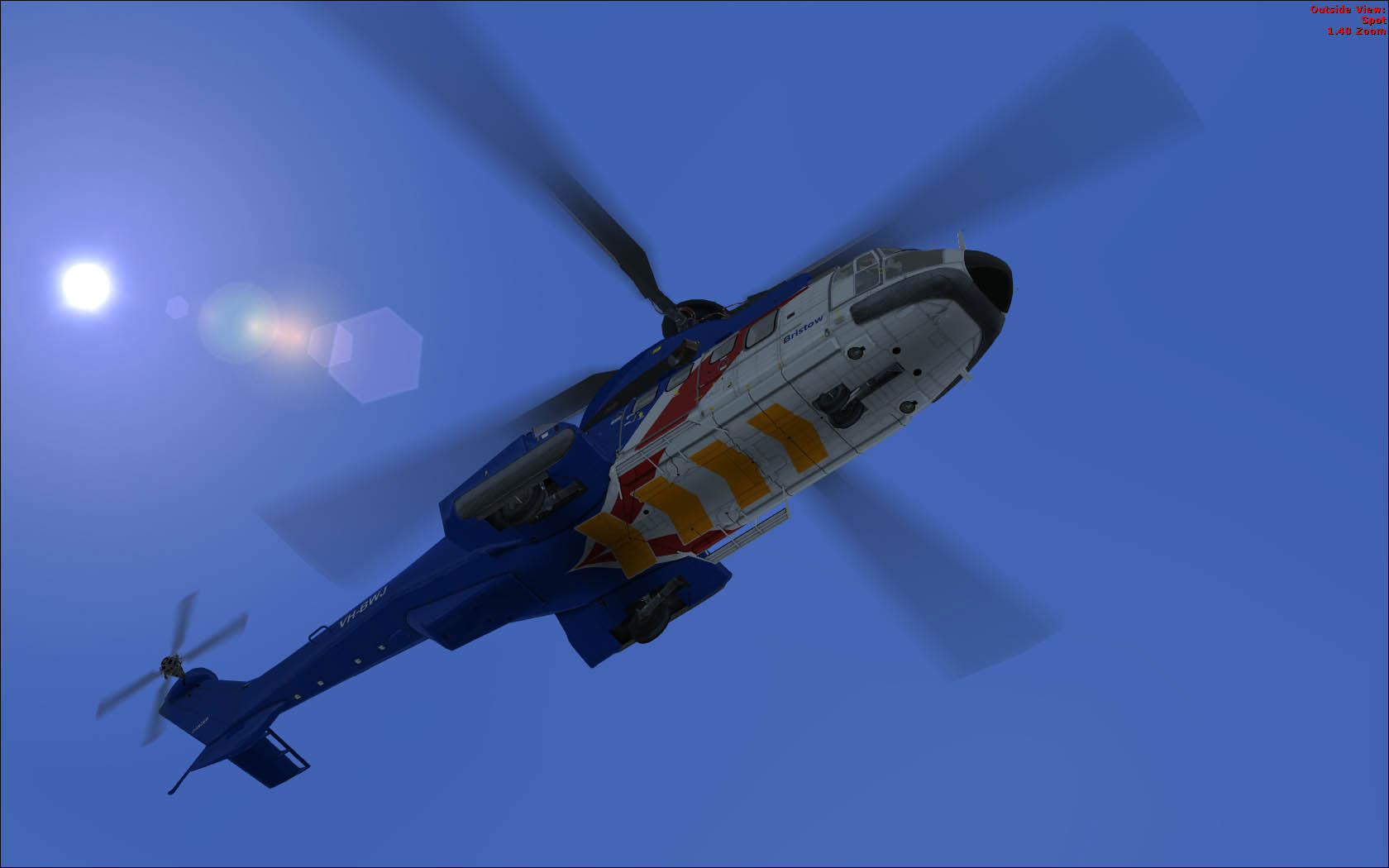 Eurocopter AS332 L2 Super Puma MkII for FSX by Nemeth Designs