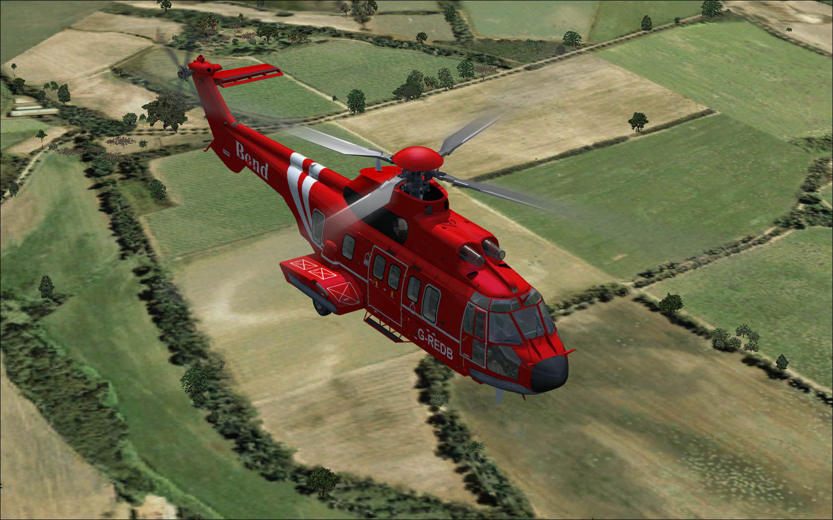 Eurocopter AS332 L2 Super Puma MkII for FSX by Nemeth Designs