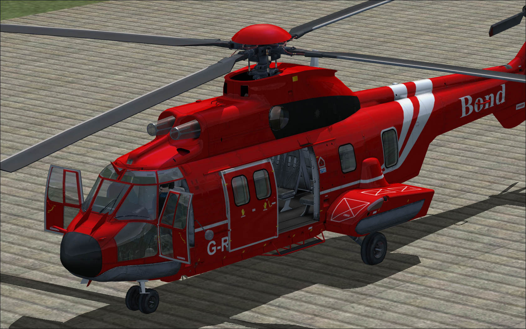 Eurocopter AS332 L2 Super Puma MkII for FSX by Nemeth Designs