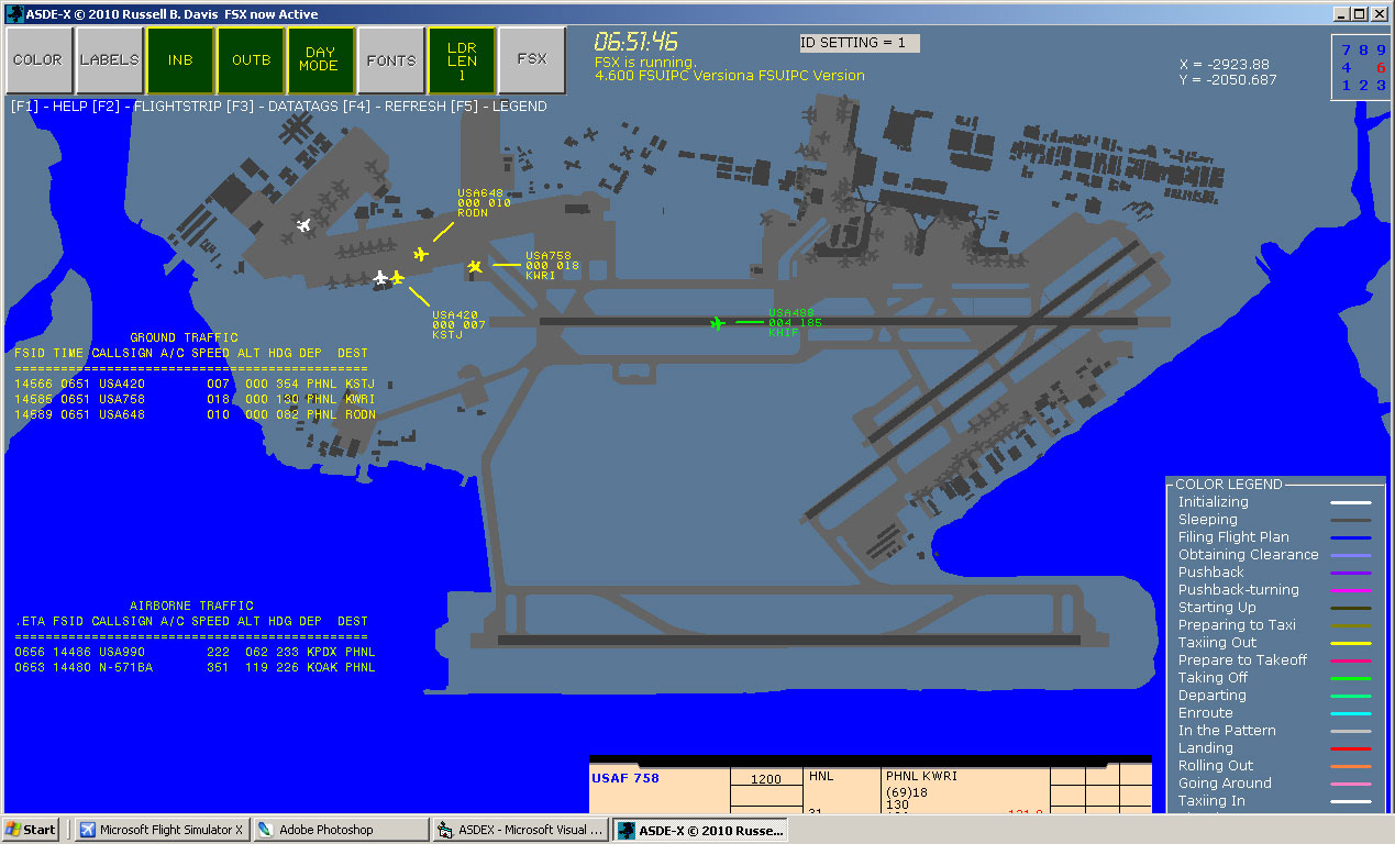 ASDE-X Airport Situational Display Enhancement for FSX by Thrill-Rider ...