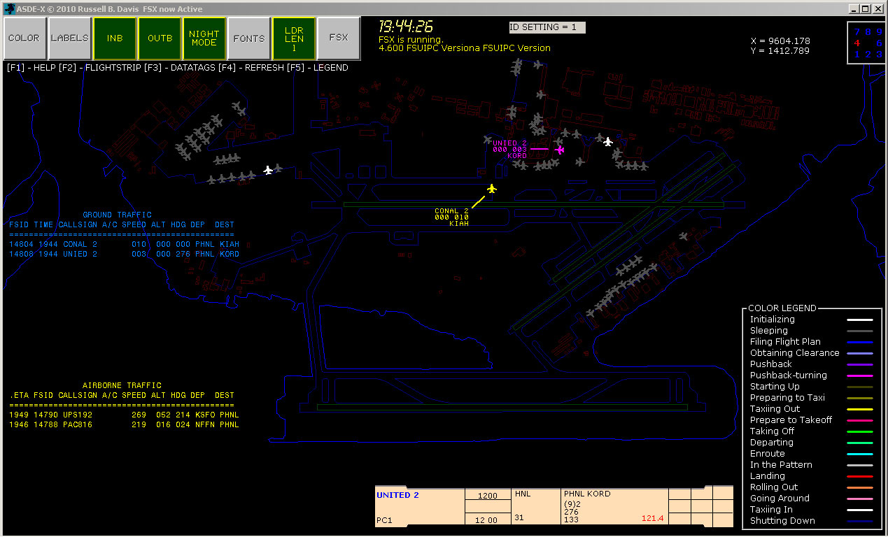 ASDE-X Airport Situational Display Enhancement for FSX by Thrill-Rider ...