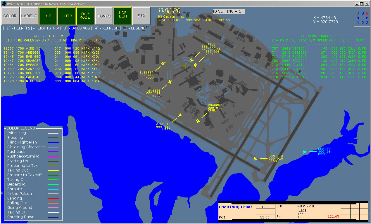 ASDE-X Airport Situational Display Enhancement for FSX by Thrill-Rider ...