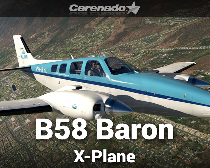 Beechcraft B58 Baron for X-Plane by Carenado