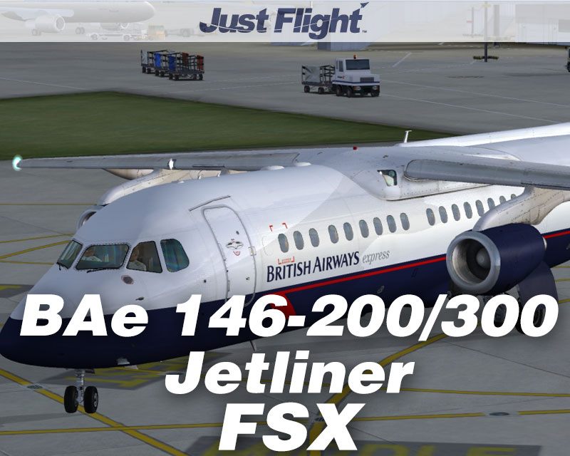 BAe 146-200/300 Jetliner for FSX by Just Flight