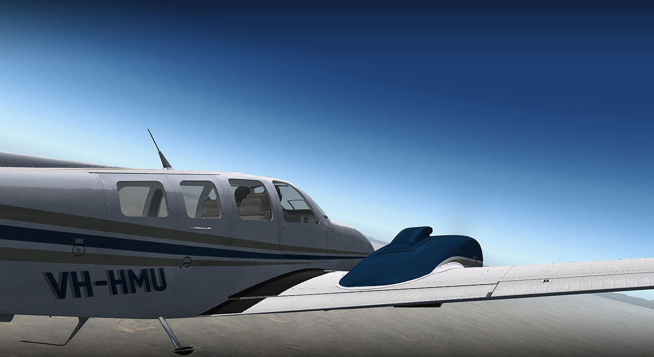 Beechcraft B58 Baron for FSX/P3D by Carenado