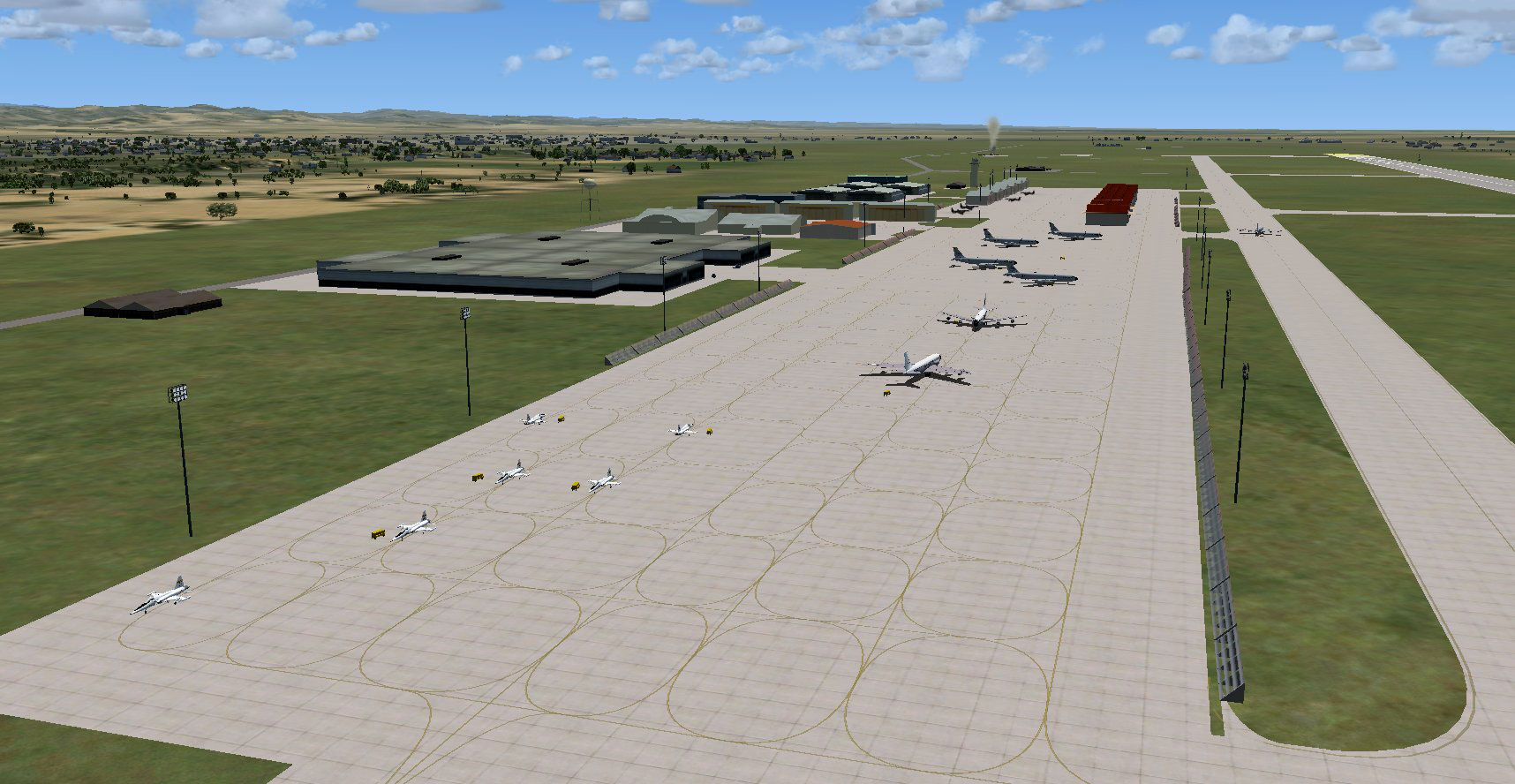 Beale AFB Scenery for FSX/P3D by Team SDB
