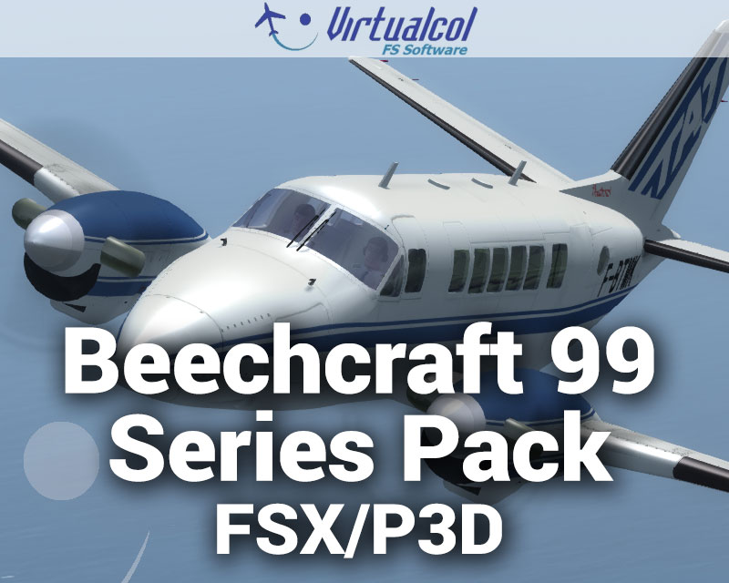 Beechcraft 99 Series Pack for FSX/P3D by Virtualcol FS Software