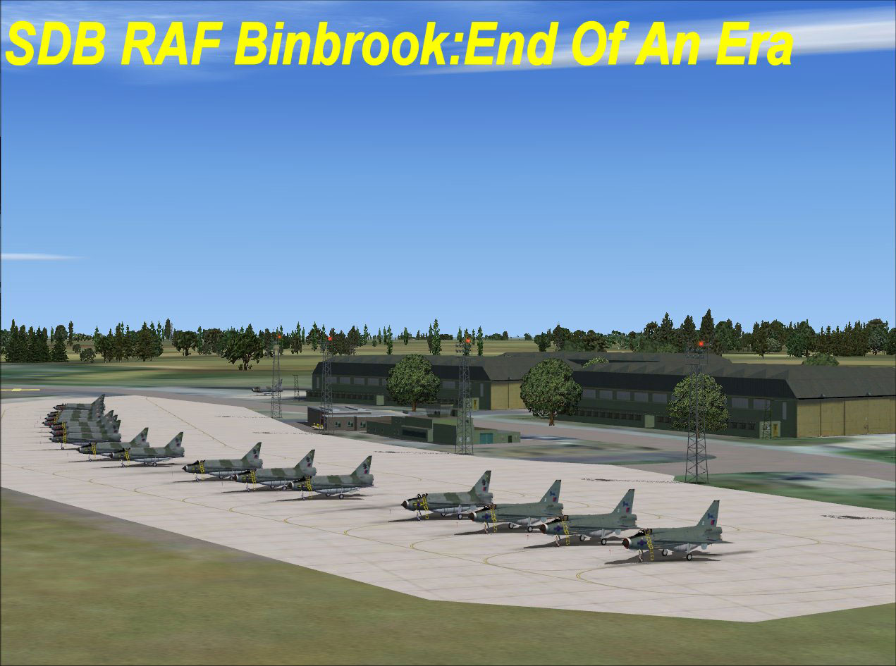 RAF Binbrook: End of an Era Scenery for FSX/P3D by Team SDB