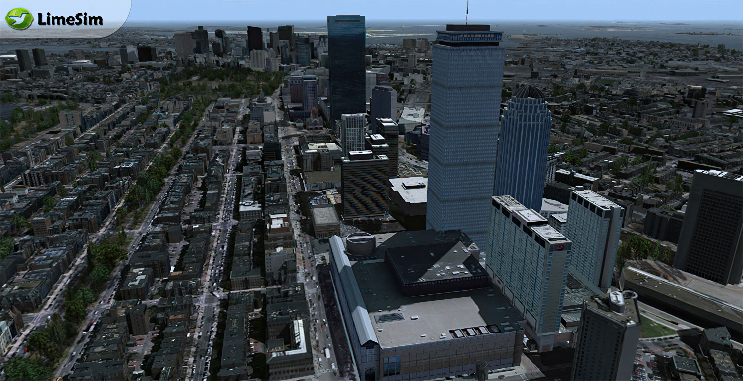 Boston Scenery US Cities X for FSX/P3D by Aerosoft